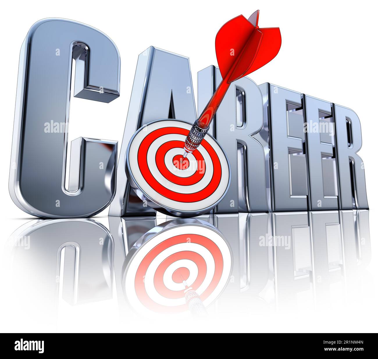 high resolution 3D rendering of a career icon Stock Photo - Alamy