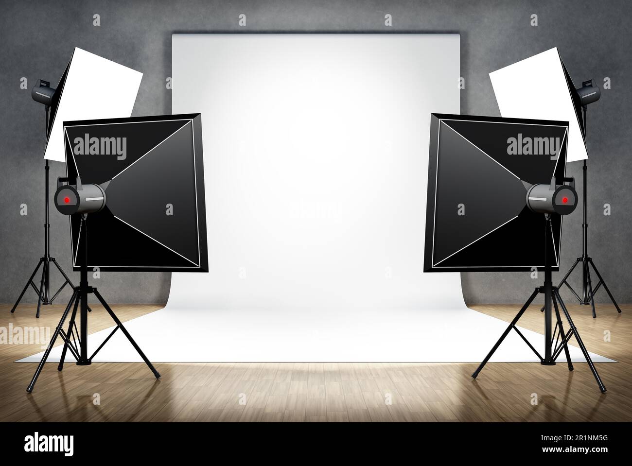 3D rendering of a shooting background Stock Photo - Alamy