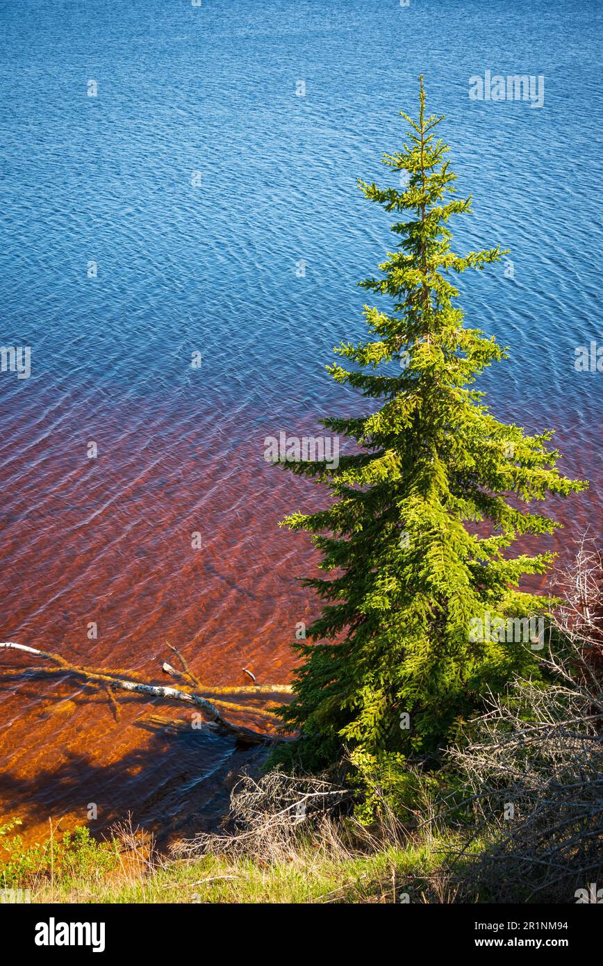 Pictured Rocks National Lakeshore in Michigan Stock Photo - Alamy