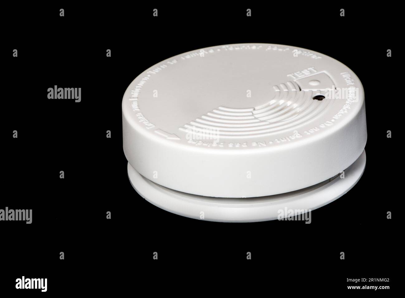 Fire safety with a smoke detector Stock Photo - Alamy