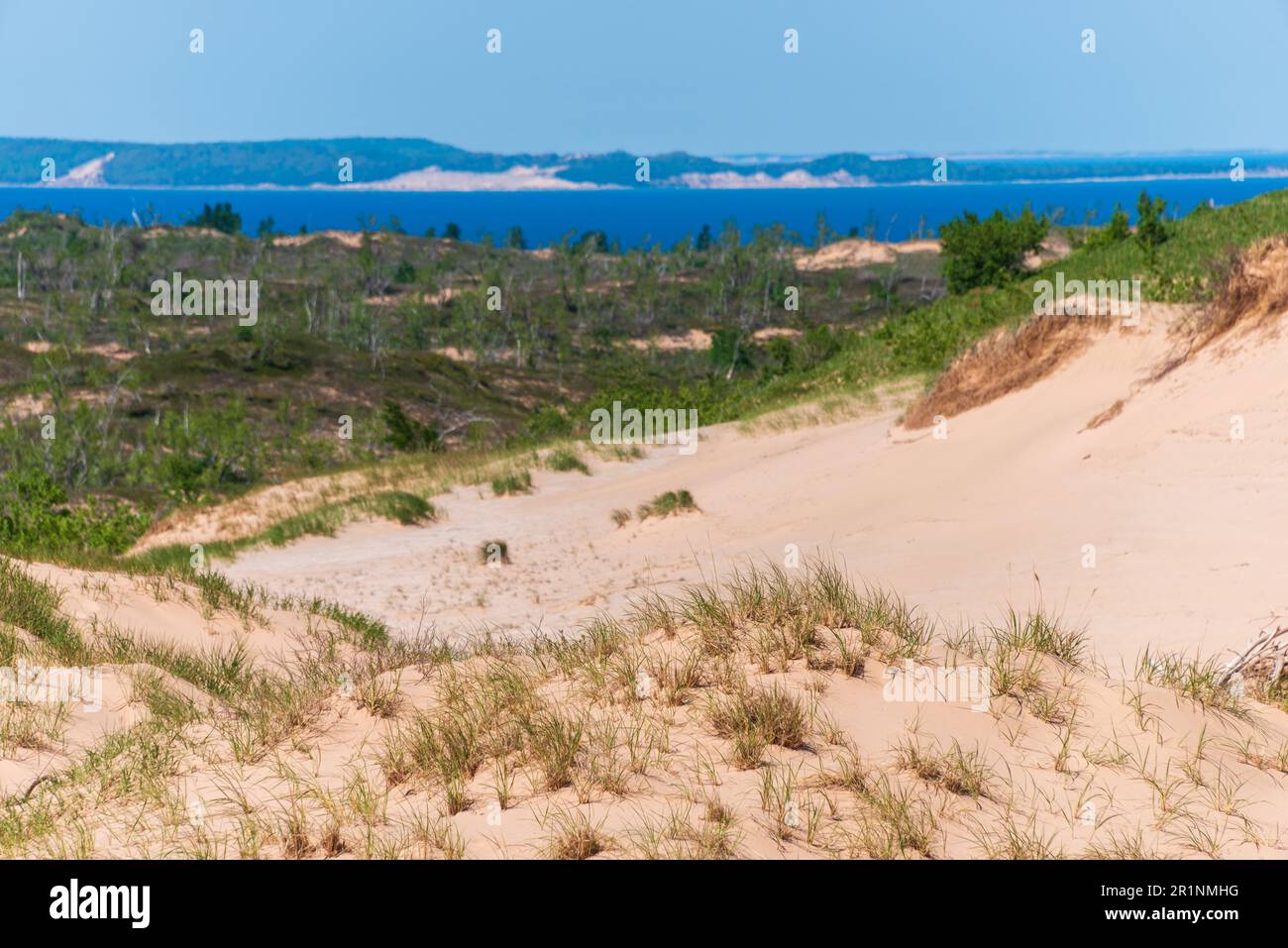 Sleeping Bear Dunes National Lakeshore in Michigan Stock Photo - Alamy