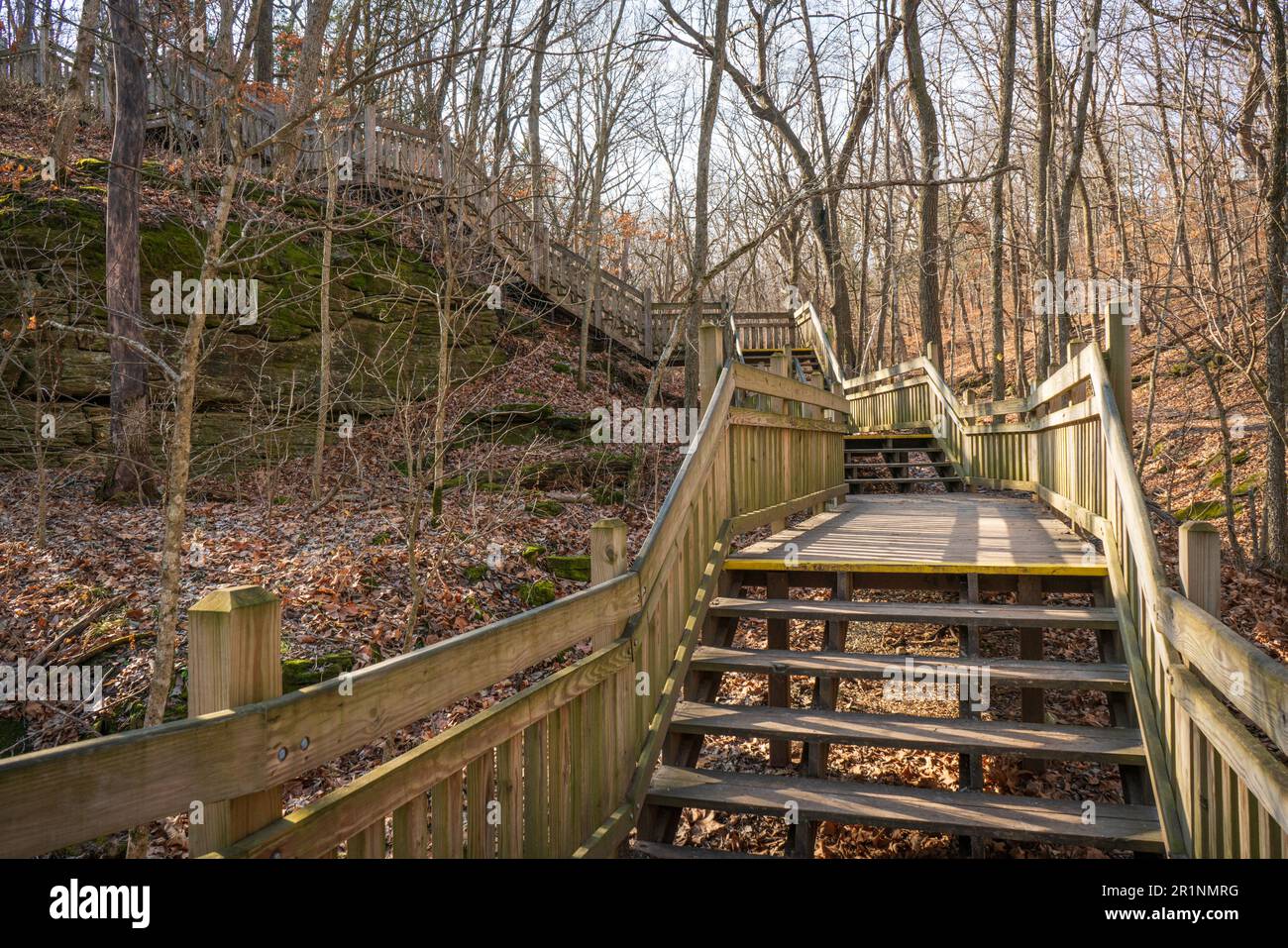Rock Bridge Memorial State Park, State park in Missouri Stock Photo - Alamy