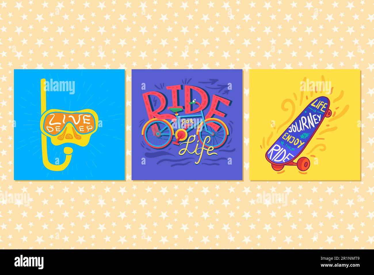 Healthy active lifestyle concept icons set. Travel and recreation idea ...