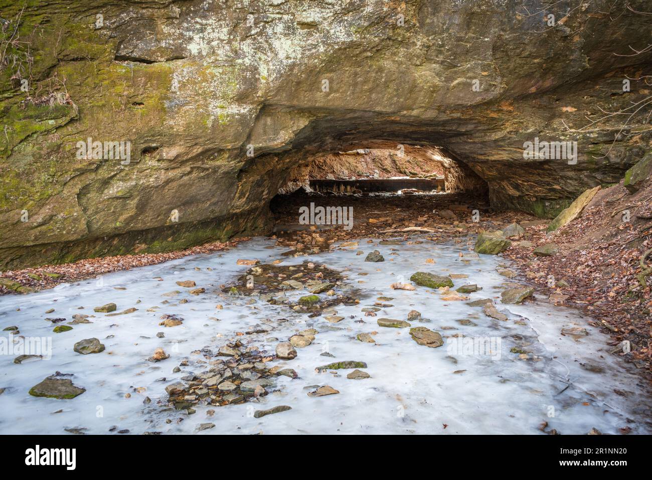 Rock Bridge Memorial State Park, State park in Missouri Stock Photo - Alamy