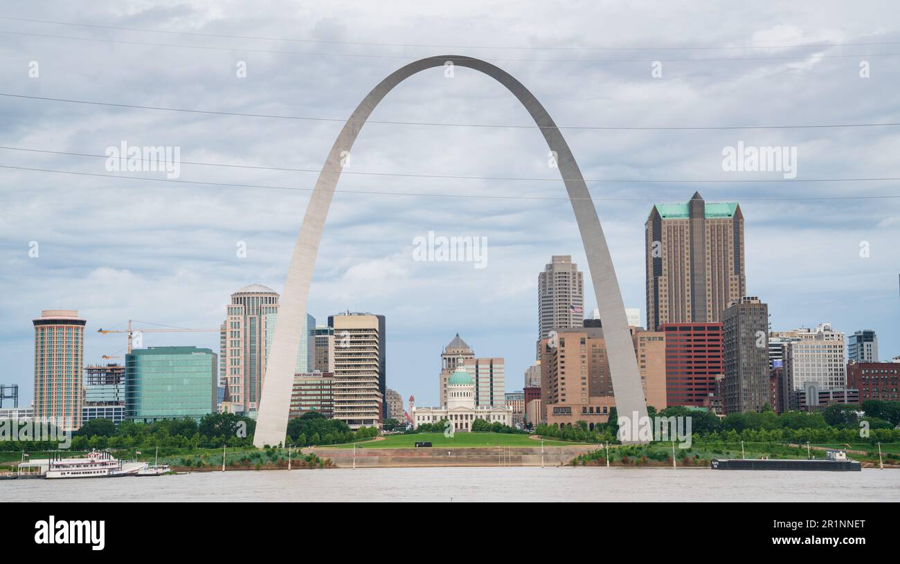 Cahokia Mounds State Historic Site in Illinois Stock Photo - Alamy