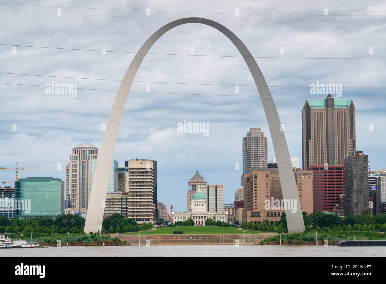 Gateway Arch National Park National park in St. Louis, Missouri Stock ...