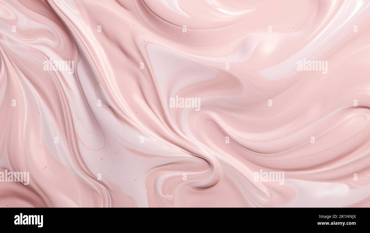 Pink Ice Cream Texture