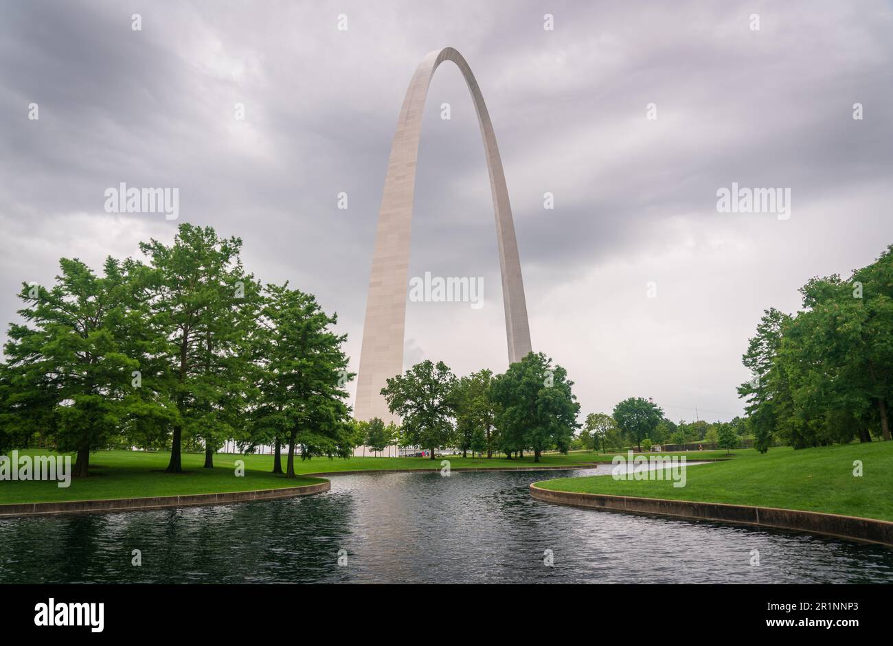 Cahokia Mounds State Historic Site in Illinois Stock Photo - Alamy