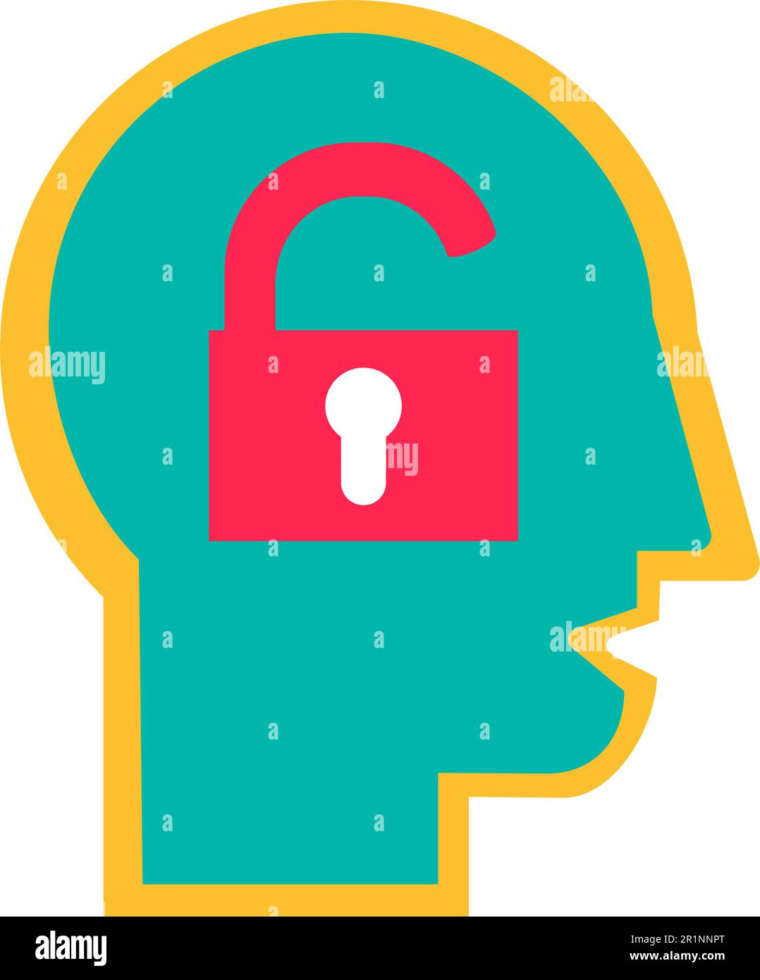 Extrovert mindset, human temperament flat vector icon. Outgoing ...