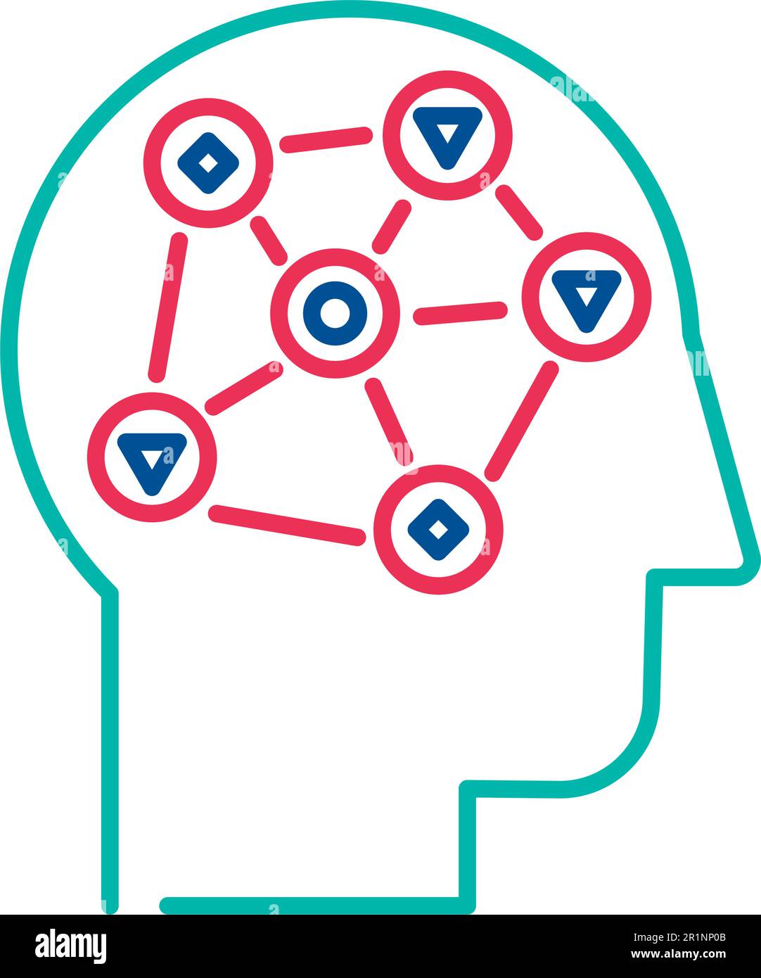 Data analysis linear vector icon on white background. Information ...