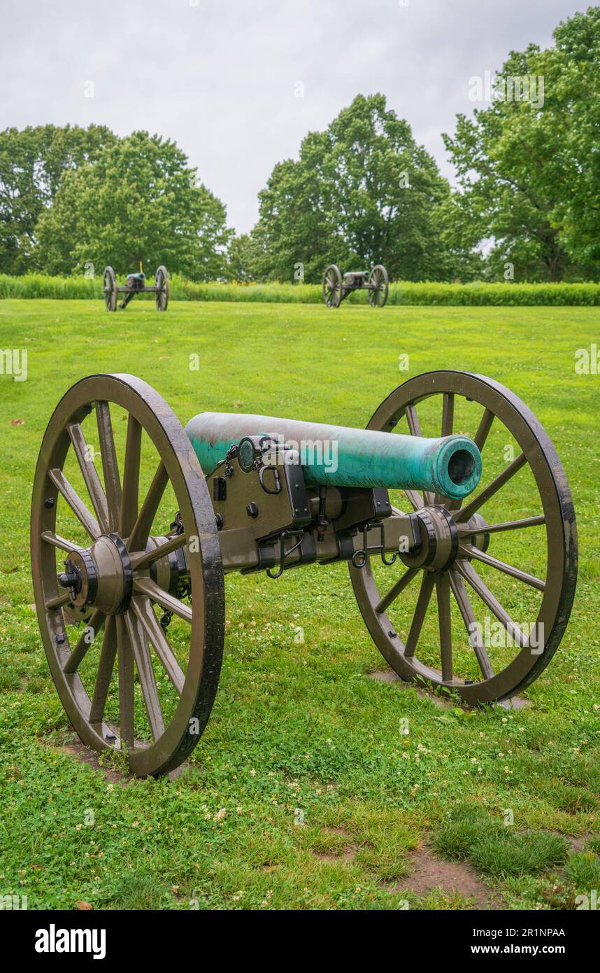 Wilson's Creek National Battlefield, in the Ozarks, Missouri Stock ...