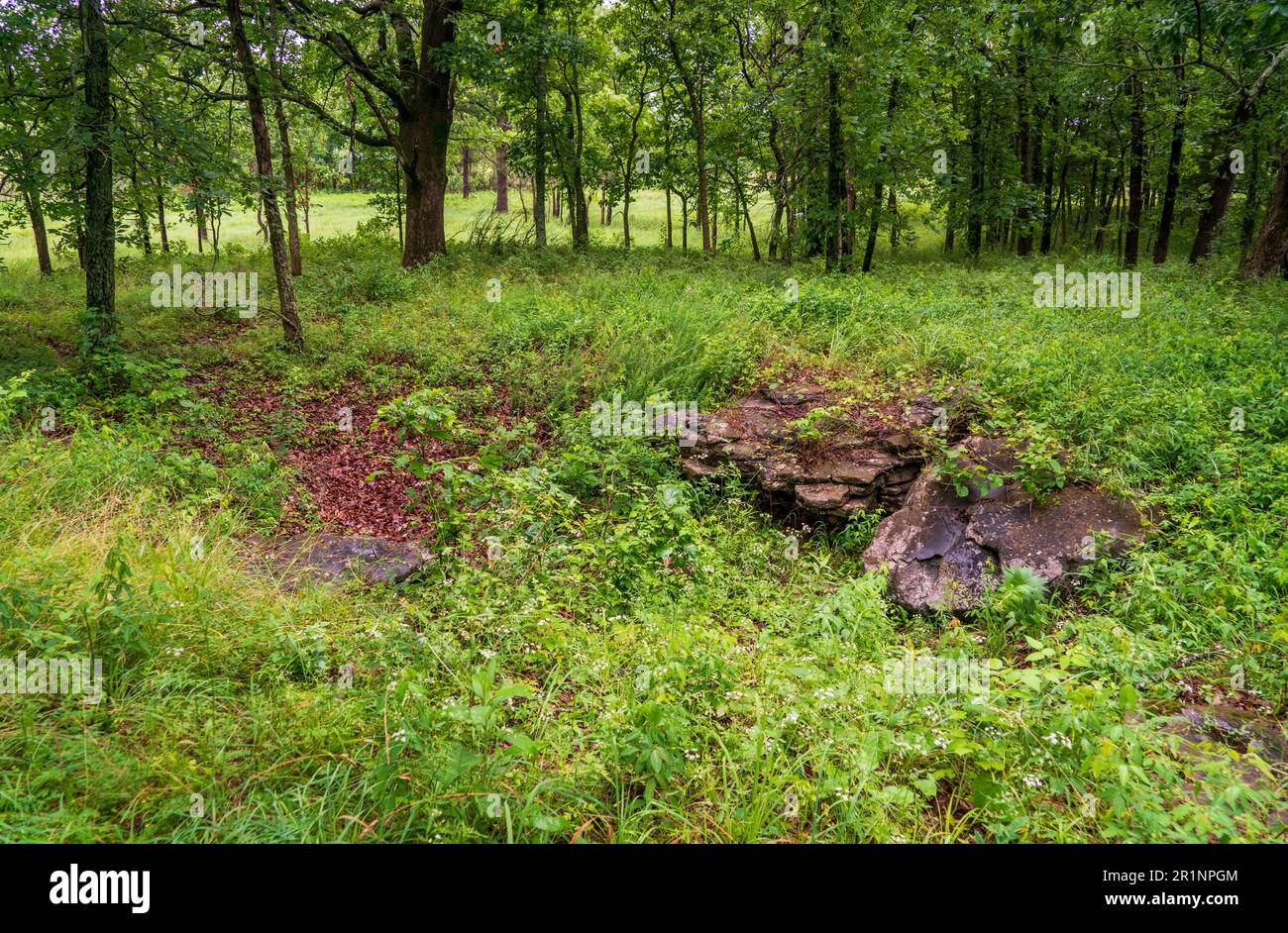Wilson's Creek National Battlefield, in the Ozarks, Missouri Stock ...