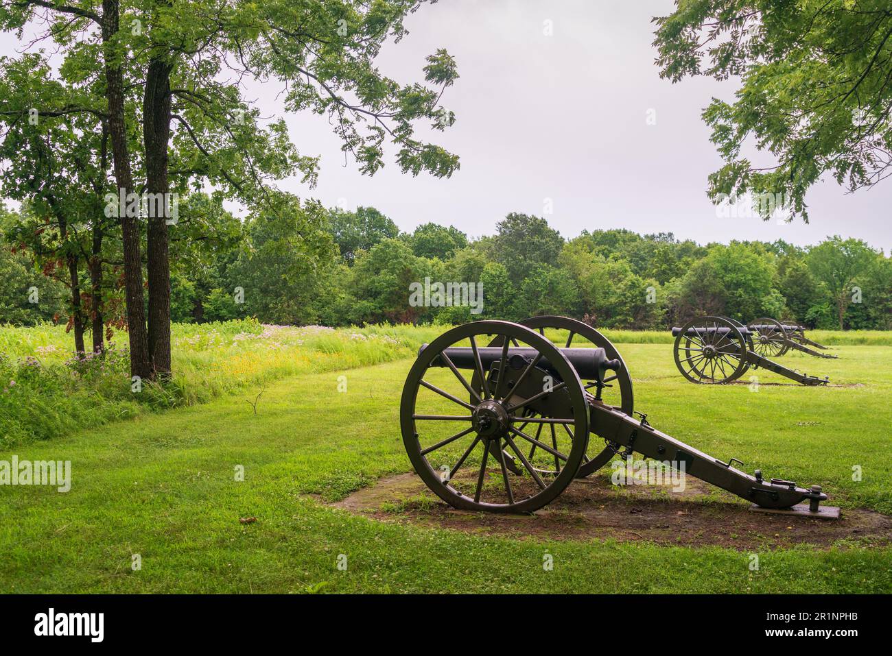 Wilson's Creek National Battlefield, in the Ozarks, Missouri Stock ...