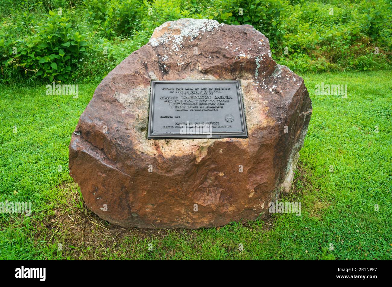 George Washington Carver National Monument Stock Photo - Alamy