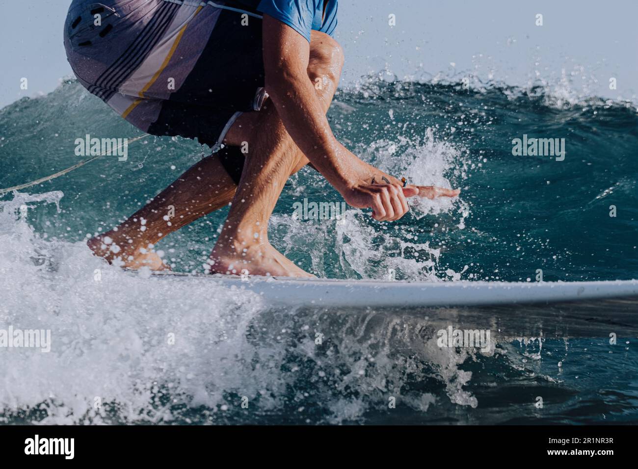 Blue silhouette swimsuit hi-res stock photography and images - Alamy