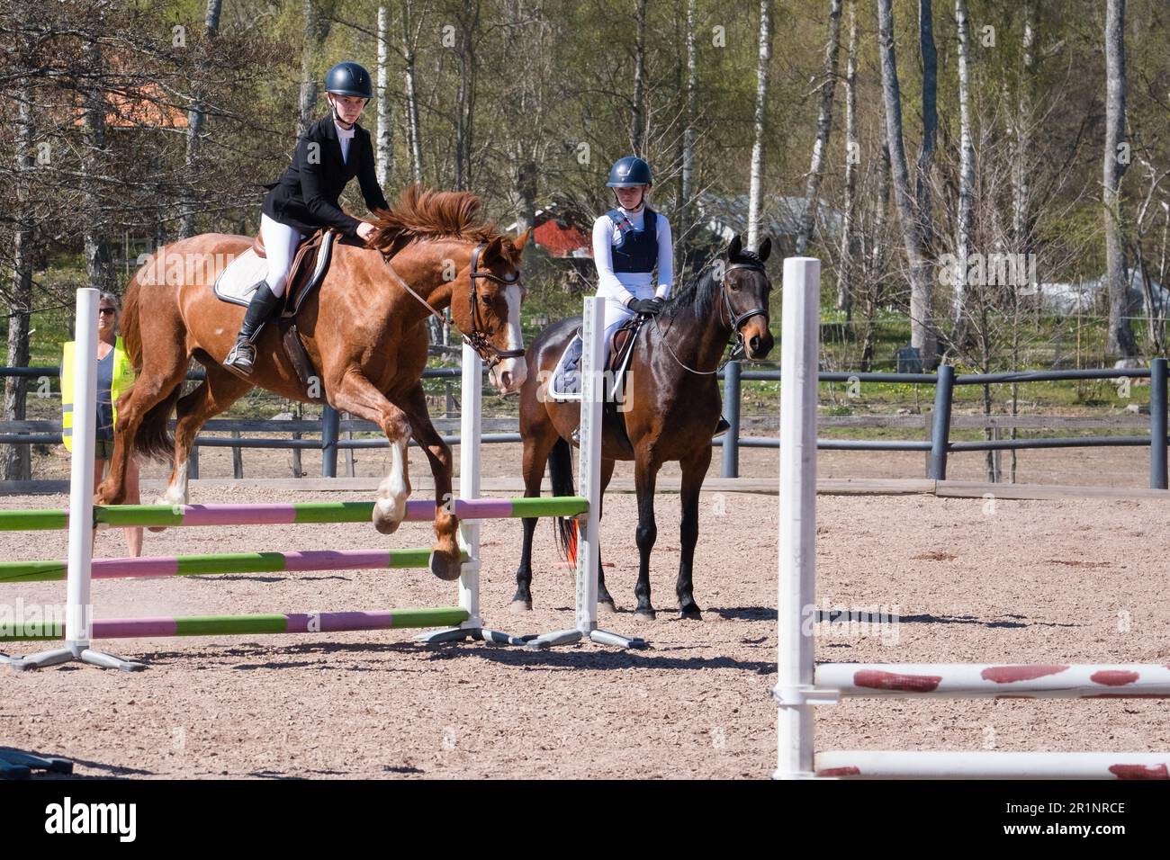 SHOW JUMPING, LOCAL EVENT, ACTION: A local Invitational Show Jumping ...