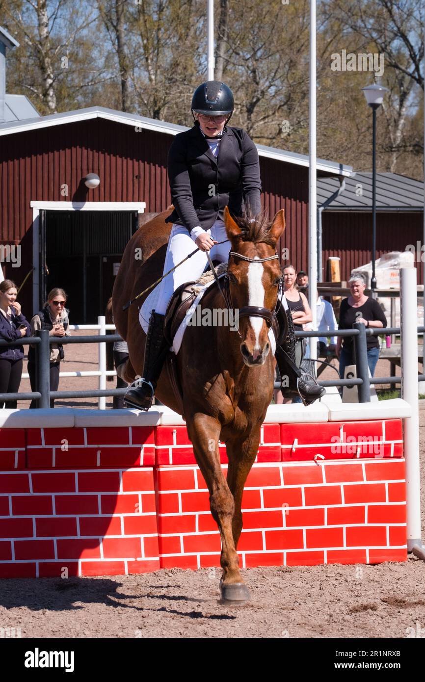 SHOW JUMPING, LOCAL EVENT, ACTION: A local Invitational Show Jumping ...