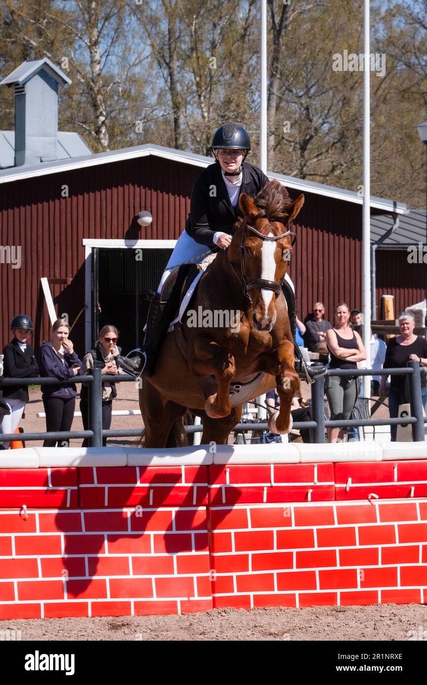 SHOW JUMPING, LOCAL EVENT, ACTION: A local Invitational Show Jumping ...