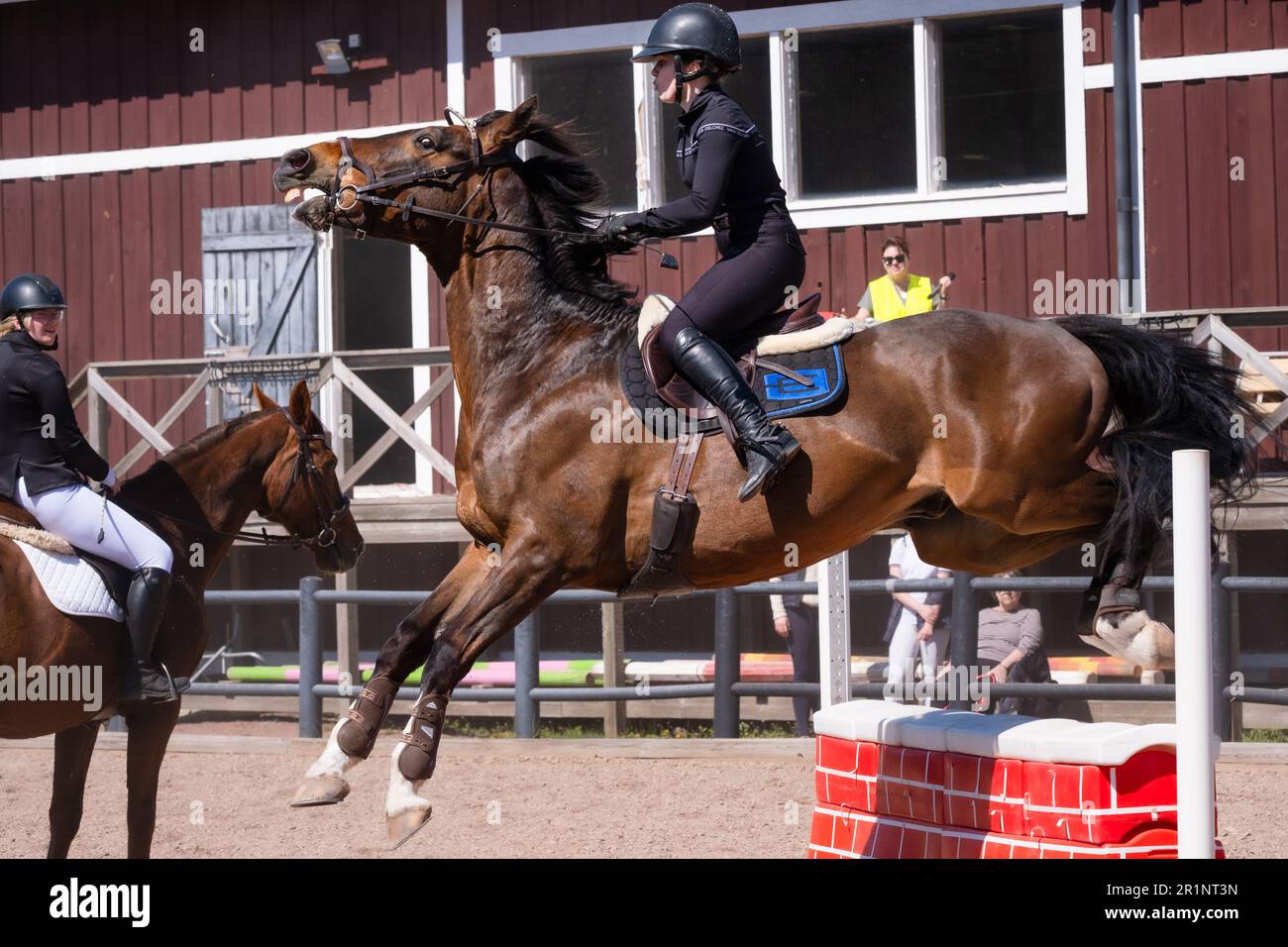 SHOW JUMPING, LOCAL EVENT, ACTION: A local Invitational Show Jumping ...