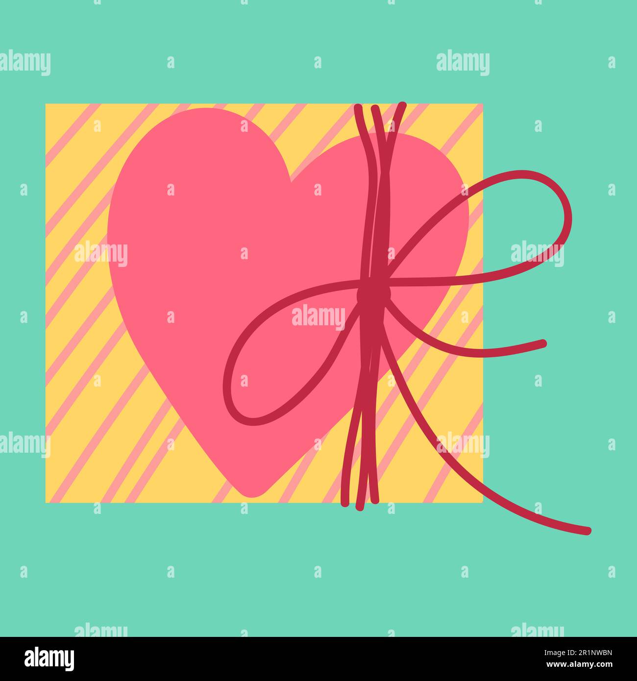 Card box from above Stock Vector Images - Alamy