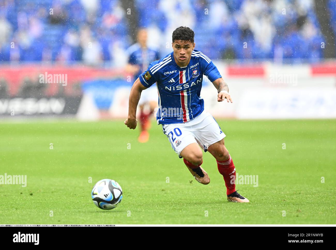 Kanagawa, Japan. 7th May, 2023. Yokohama F Marinos' Yan Matheus during ...