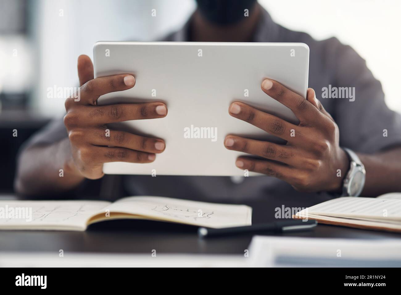 People working on tasks meeting deadlines man hi-res stock photography ...
