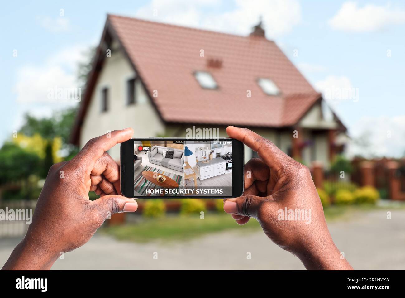 American security alarm hi-res stock photography and images - Alamy