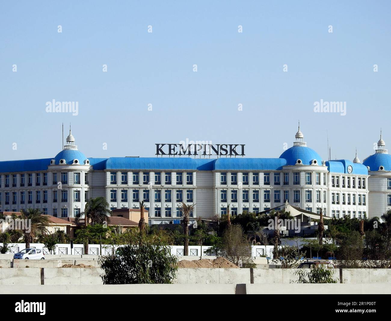 Cairo, Egypt, May 4 2023: Kempinski New Cairo Egypt, a luxury hotel ...