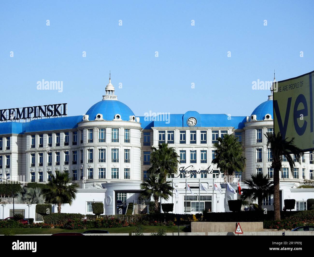 Cairo, Egypt, May 4 2023: Kempinski New Cairo Egypt, a luxury hotel ...