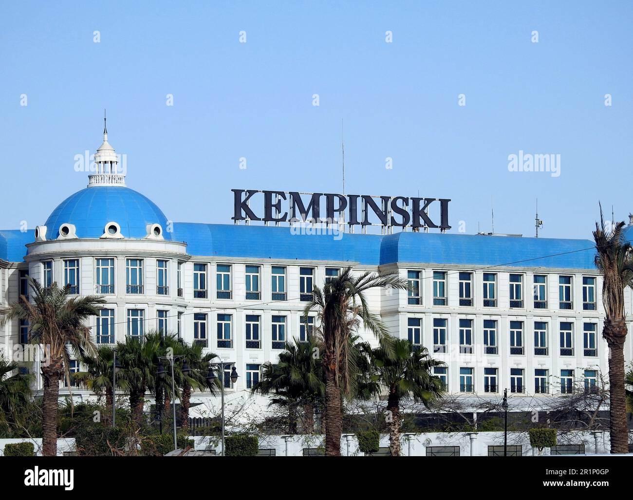 Cairo, Egypt, May 4 2023: Kempinski New Cairo Egypt, a luxury hotel ...