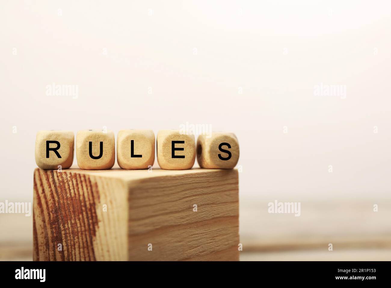 Know the rules text hi-res stock photography and images - Alamy