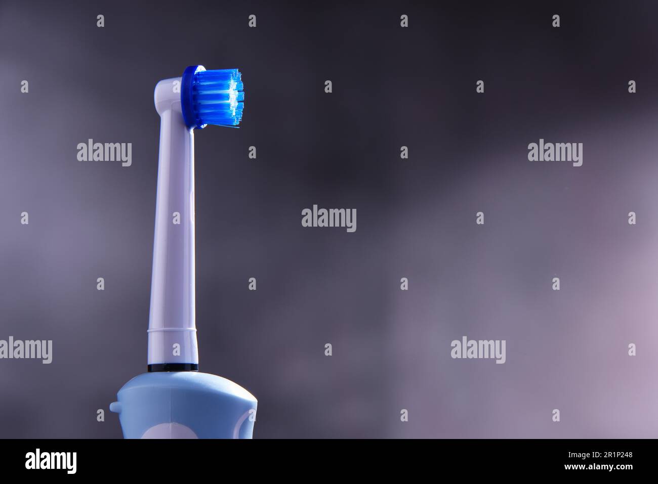 Modern electric toothbrush powered by rechargeable battery Stock Photo ...