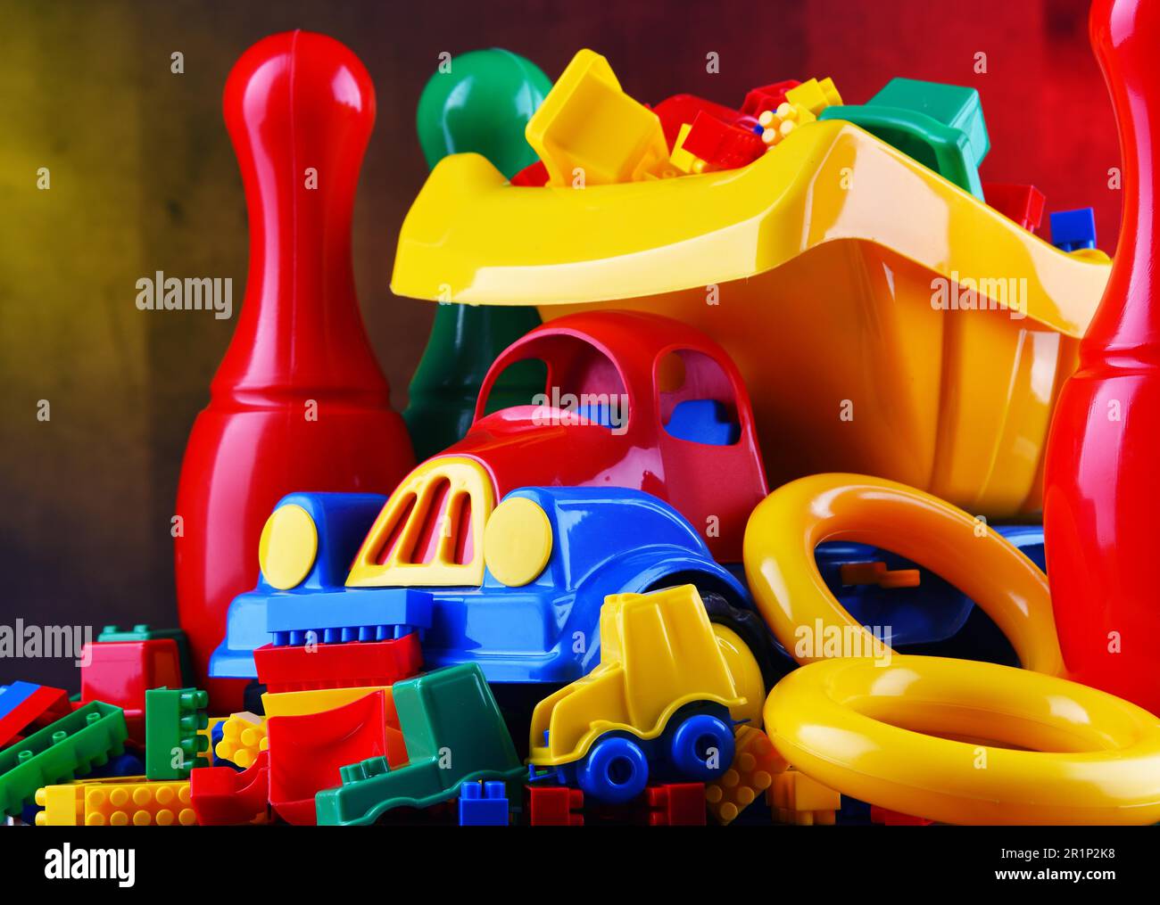 Plastic children toys hi-res stock photography and images - Alamy