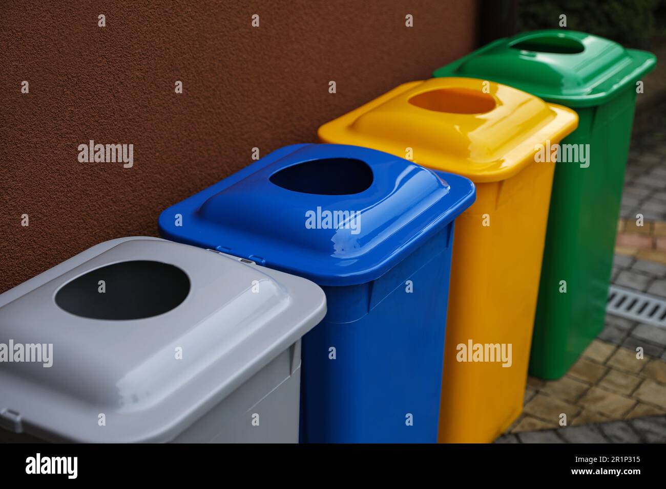 Segregation waste sorting color hi-res stock photography and images - Alamy
