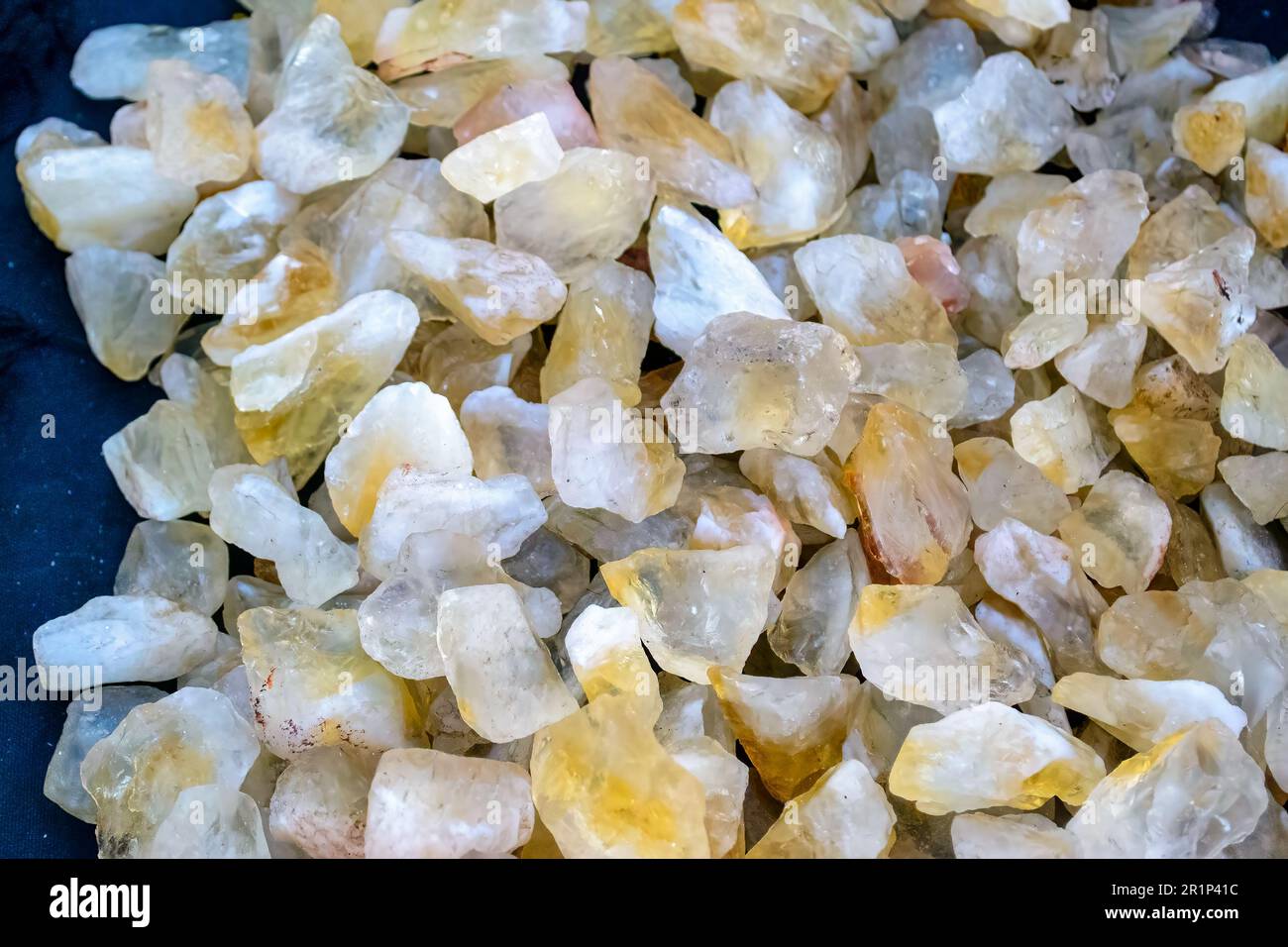 Colorful souvenir stones in Rio de Janeiro, Brazil Stock Photo - Alamy