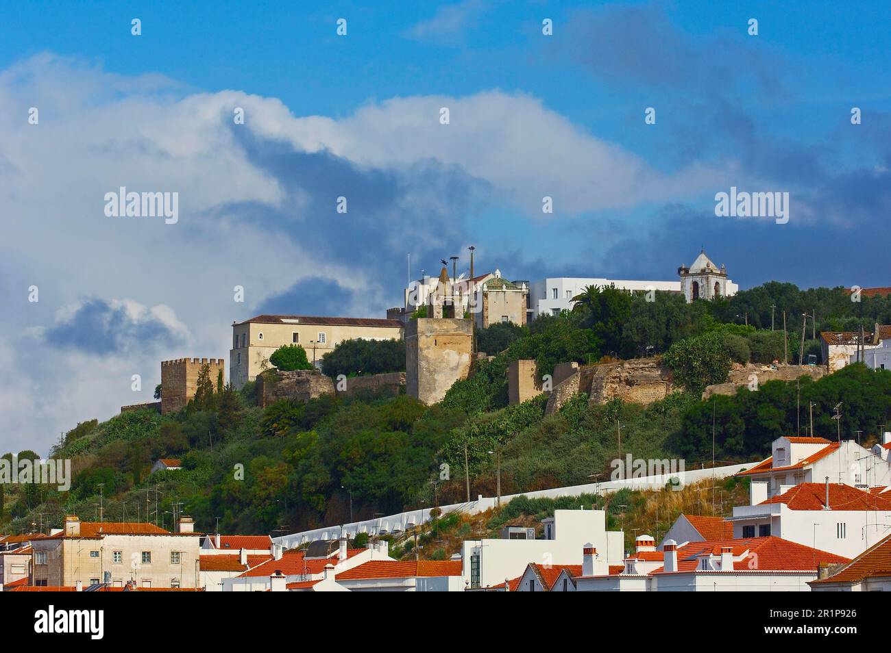 Alcacer do Sal, Castle, SetubaL district, Alentejo, Portugal Stock ...