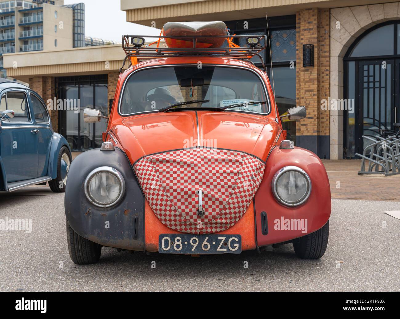 Scheveningen, The Netherlands, 14.05.2023, Vintage customized ...