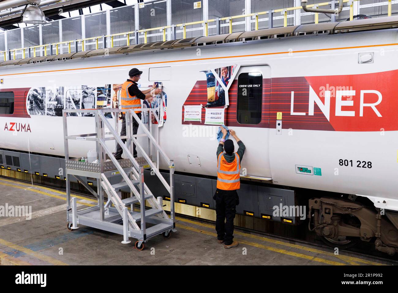 EDITORIAL USE ONLY 'Century', the first named train as part of the ...