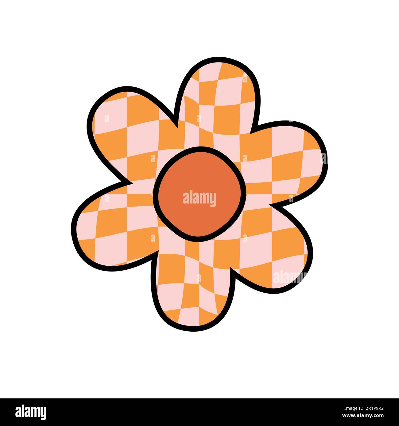 Groovy Flowers Vector