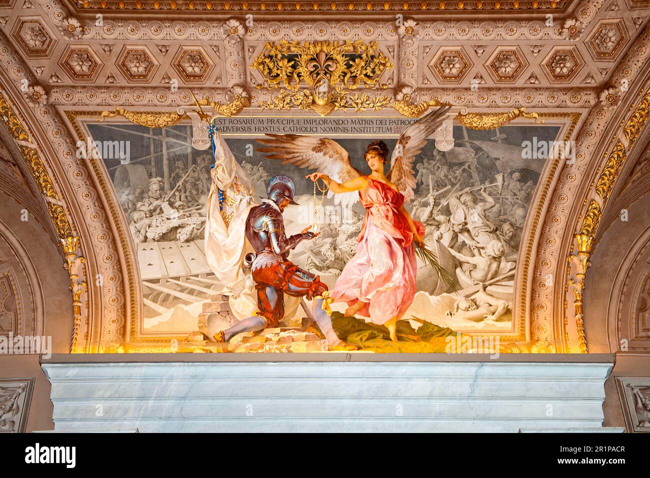 Ceiling painting with angel hi-res stock photography and images - Alamy