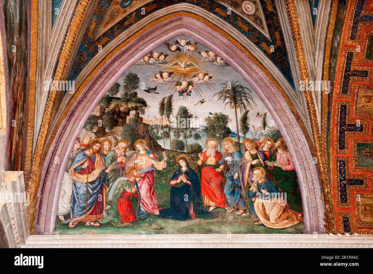 Raphael rooms vatican hi-res stock photography and images - Alamy