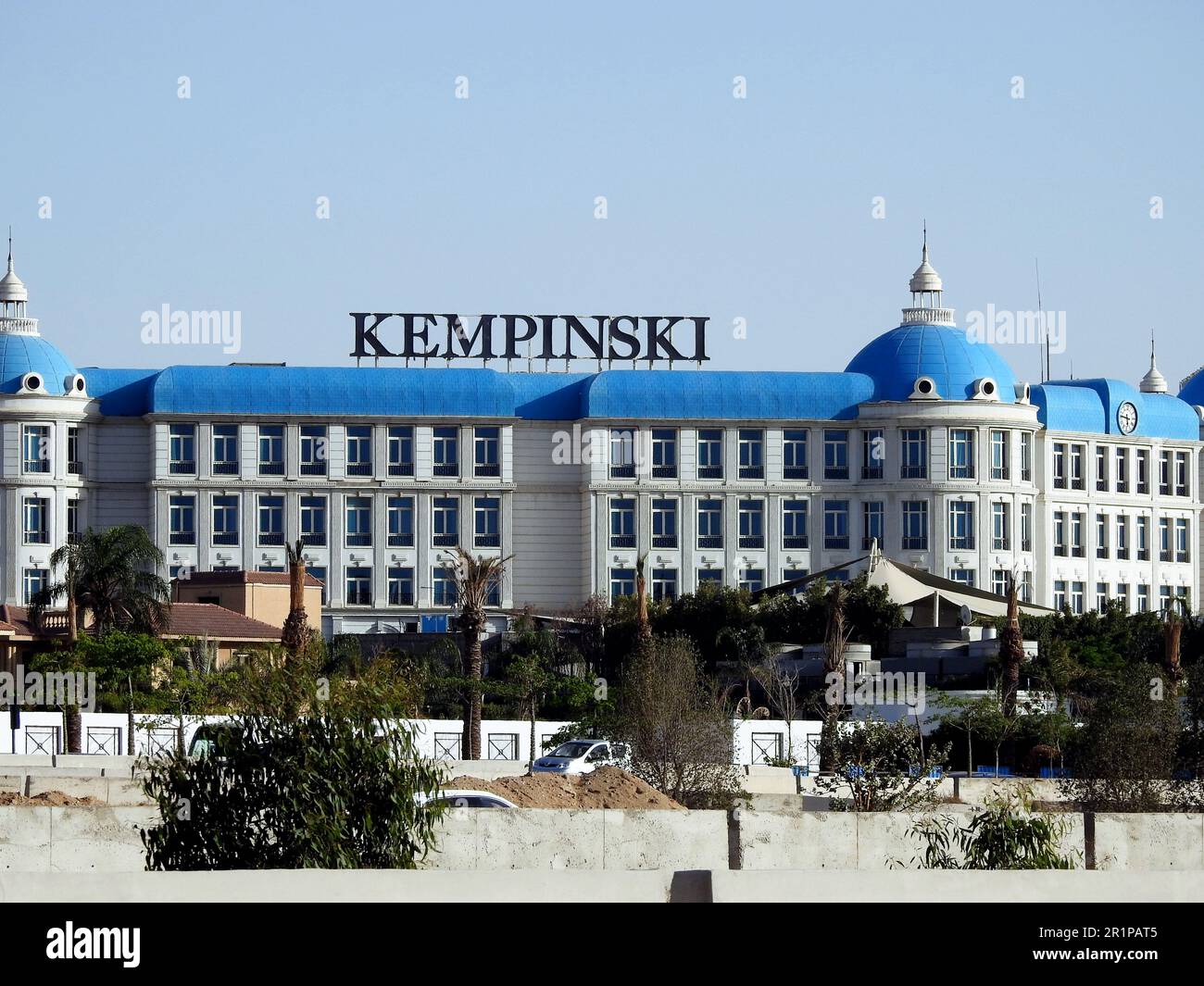 Cairo, Egypt, May 4 2023: Kempinski New Cairo Egypt, a luxury hotel ...