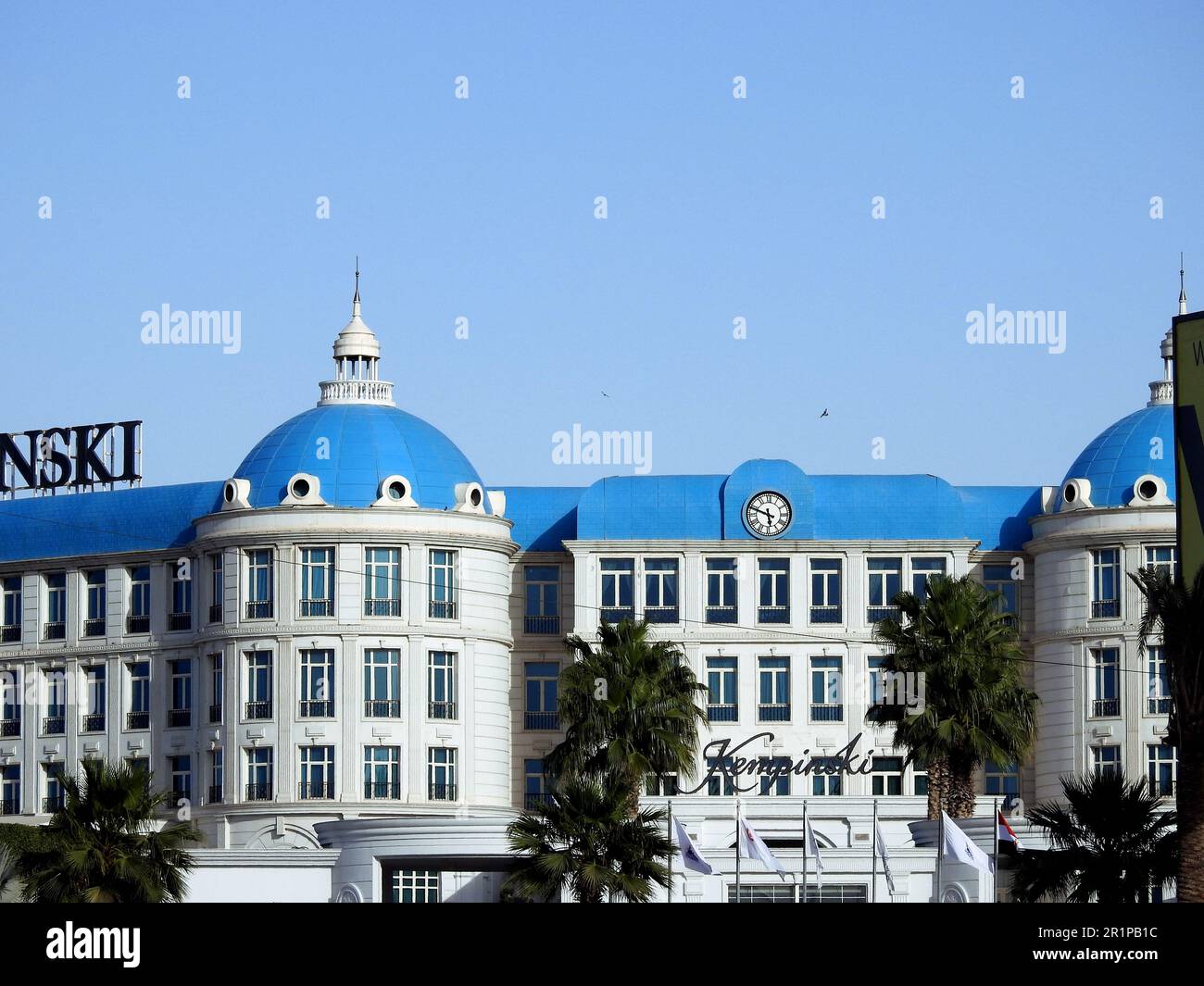 Cairo, Egypt, May 4 2023: Kempinski New Cairo Egypt, a luxury hotel ...