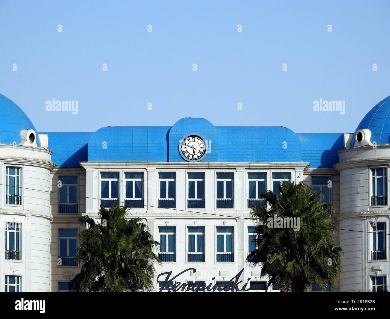 Cairo, Egypt, May 4 2023: Kempinski New Cairo Egypt, a luxury hotel ...