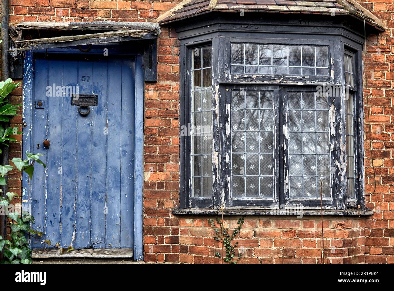 Neglected house in a state of disrepair. England UK Stock Photo - Alamy