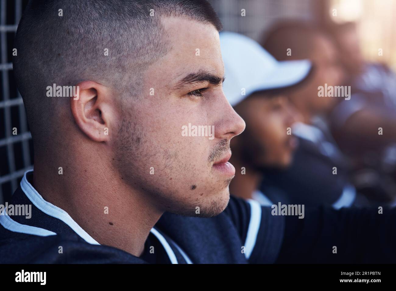 First in line for becoming the next best baseball player. a young man ...