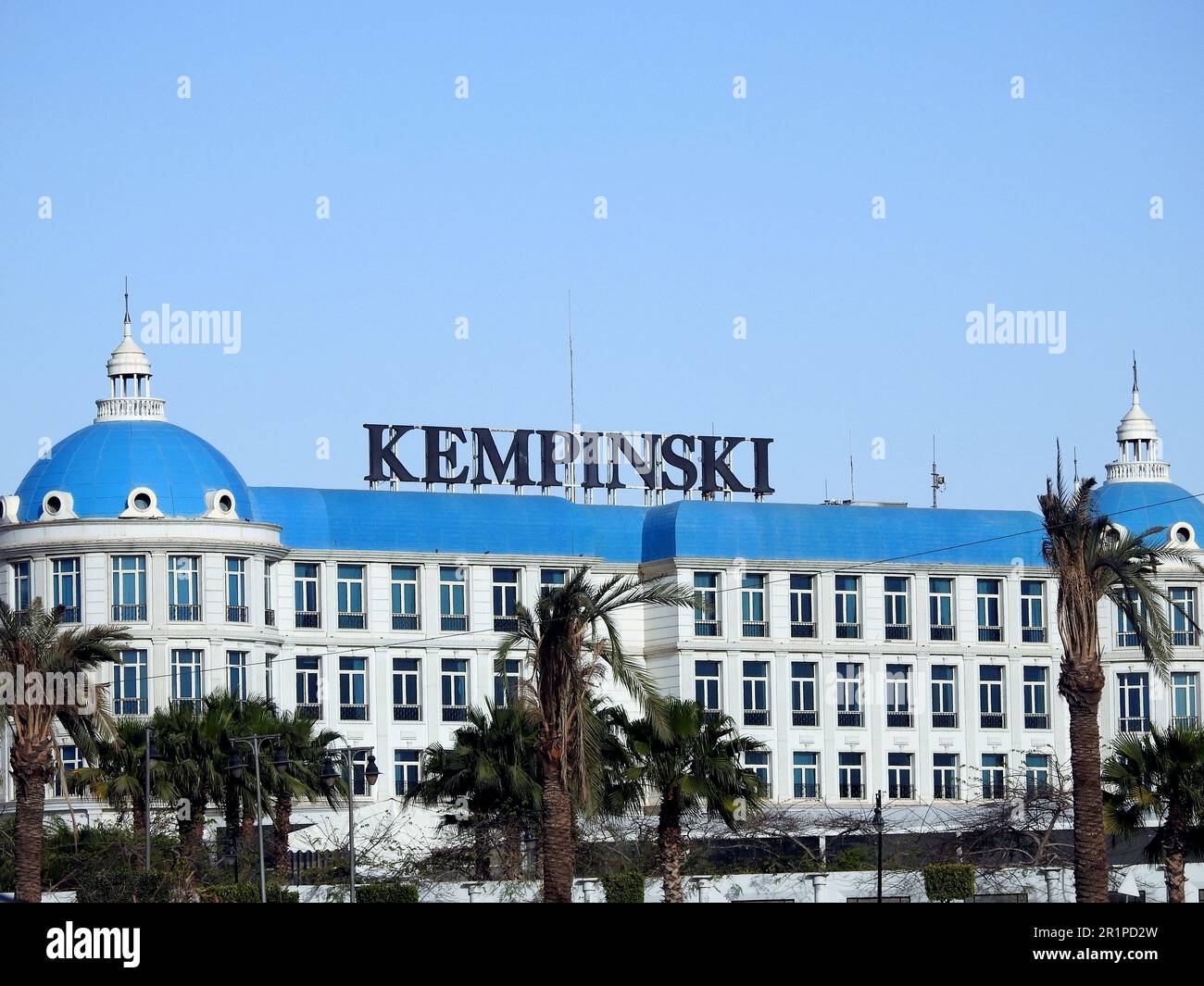 Cairo, Egypt, May 4 2023: Kempinski New Cairo Egypt, a luxury hotel ...