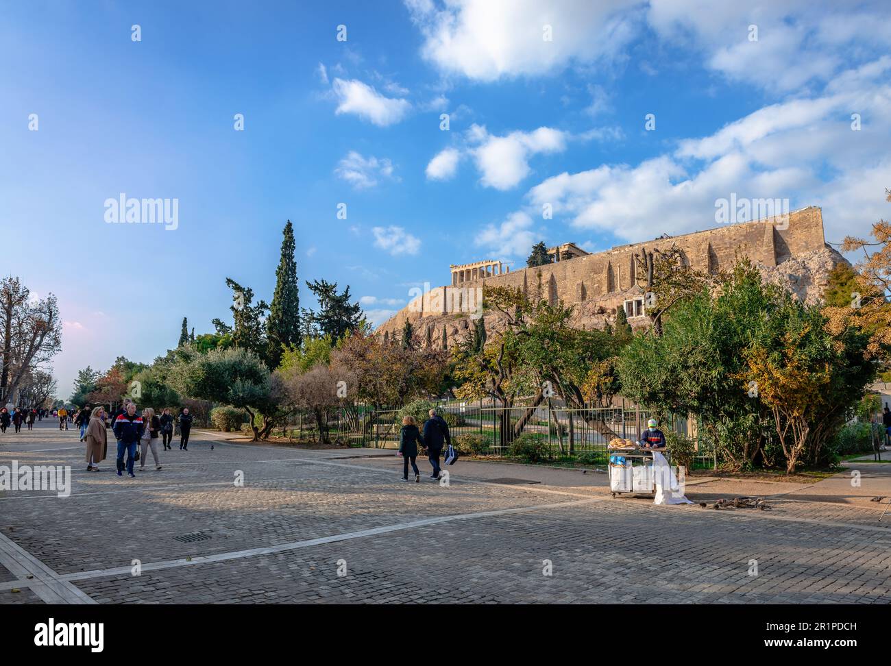 Areopagitou pedestrian street hi-res stock photography and images - Alamy