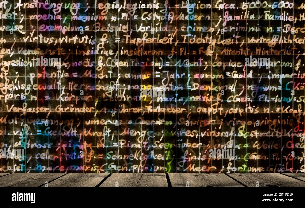 Blackboard with letters hi-res stock photography and images - Alamy