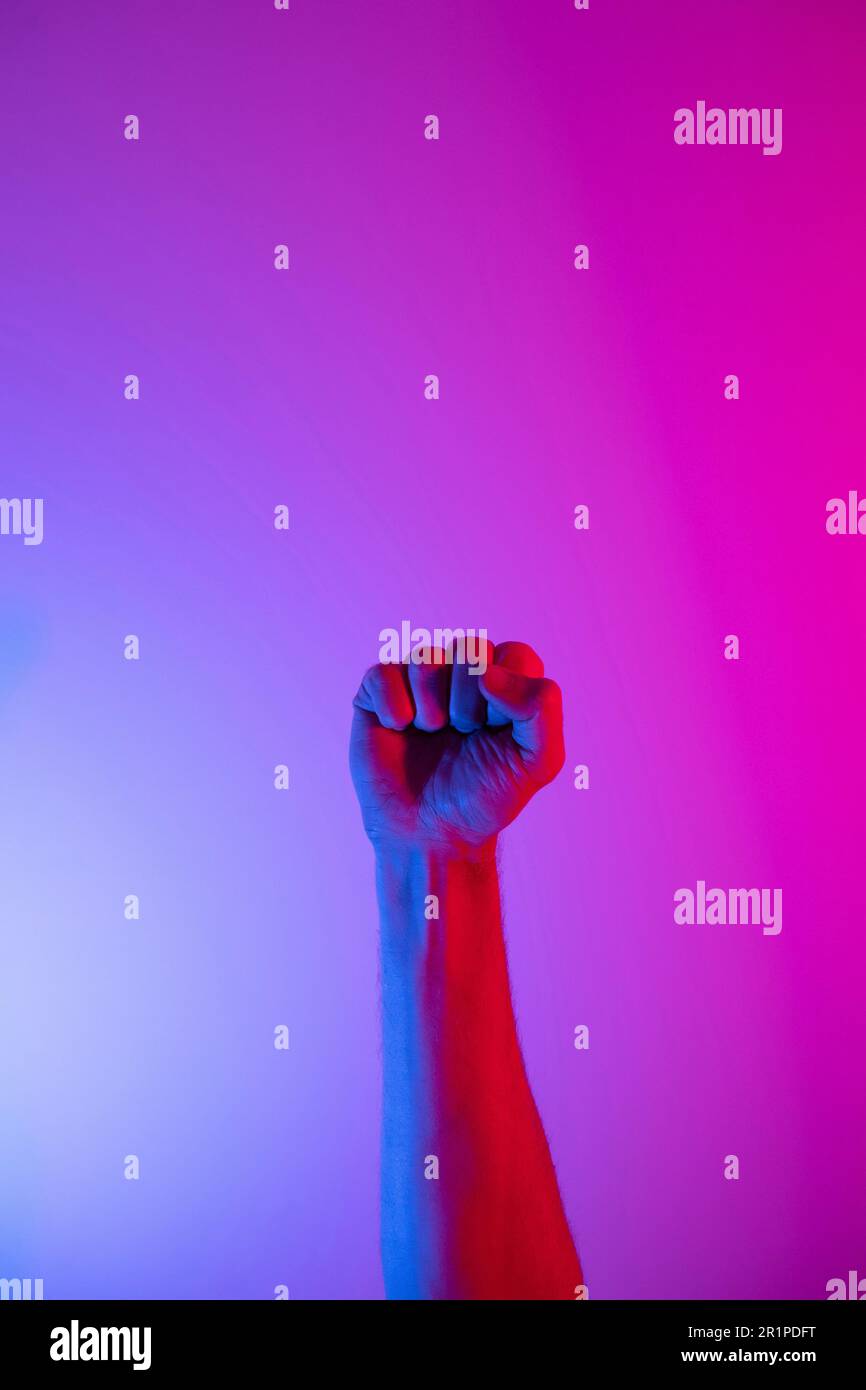 Neon battle hi-res stock photography and images - Alamy